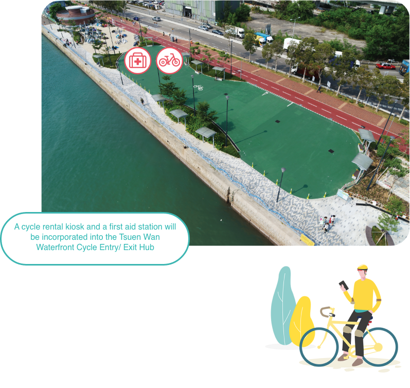 Alignment Option | Cycle Track between Bayview Garden and So Kwun Wat